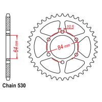 China Replace/Repair Motorcycle Sprocket 530 33T 50T for Suzuki GT380 GT550 GSX400 GS550 for sale