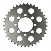 China 45 steel/A3 steel 420 Motorcycle Sprockets for Kawasaki Z125 KLX110 Chain Model 420 for sale