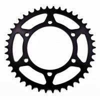 China 43T Black Steel Motocross Racing Sprocket 520 for Kawasaki Z300 EX300 Ninja 300 Z250SL for sale