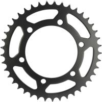 China 43T Black Steel Motocross Racing Sprocket 520 for Kawasaki Z300 EX300 Ninja 300 Z250SL for sale