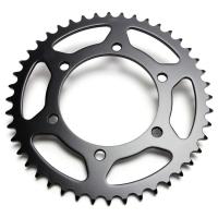 China 43T Black Steel Motocross Racing Sprocket 520 for Kawasaki Z300 EX300 Ninja 300 Z250SL for sale