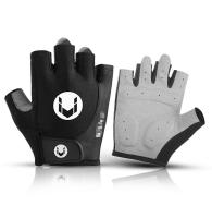 China Anti-Slip Shock-Absorbing Summer Half Finger Motorcycle Gloves with Custom Design for sale