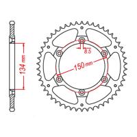China 520 Steel Chain and Sprocket Perfect Match for Kawasaki KX250 Motorcycle Parts for sale