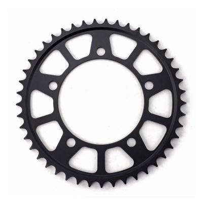 China 44/45T Teeth CNC 525 Steel Rear Chain Sprocket for BMW F750 GS Customizable for sale