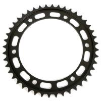 China Custom 525 43T 44T Motorcycle Rear Sprocket for Honda CB1000 VFR800 Black/Sliver for sale