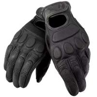 China M/L/XL Custom Full Finger Cafe Racer Leather Vintage Motorcycle Gloves for sale