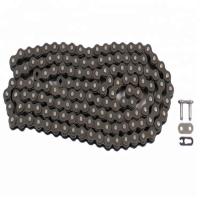 China Natural Motorcycle Chain Suppliers for Customizable 415 420 428 428h 520 530 Roller for sale