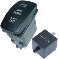 China Sample Street Legal LED Rocker Switch Turn Signal Kit for UTV SXS Kawasaki Mule Teryx 4 for sale