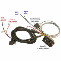 China Sample Street Legal LED Rocker Switch Turn Signal Kit for UTV SXS Kawasaki Mule Teryx 4 for sale