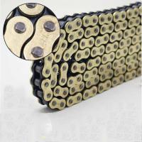 China 428h 128l Natural Color Motorcycle Chain 20CrMnTi Custom Color for sale