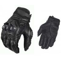 China Windproof Black/White Custom Motorcycle Motorbike Race Riding Gloves for Motocross Race for sale