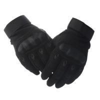 China Breathable Leather Tactical Full Finger Gloves with Touch Screen 20-30 Days Delivery Time for sale