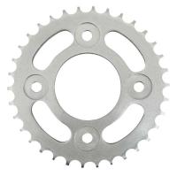 China Customized Color 33T 34T 35T 36T A3 Steel Motorcycle Sprocket for Honda Wave 125 for sale