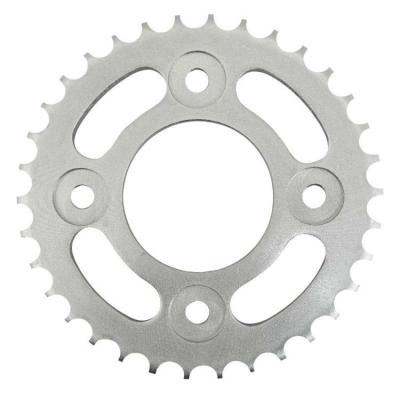 China Customized Color 33T 34T 35T 36T A3 Steel Motorcycle Sprocket for Honda Wave 125 for sale