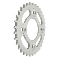 China Customized Color 33T 34T 35T 36T A3 Steel Motorcycle Sprocket for Honda Wave 125 for sale