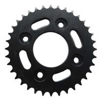 China Customized Color 33T 34T 35T 36T A3 Steel Motorcycle Sprocket for Honda Wave 125 for sale