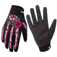 China Demon Claw Pattern Fleece Waterproof Touch Screen Motorcycle Gloves for Women Custom for sale