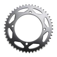 China Custom 44T 46T 47T Motorcycle Racing Rear Sprocket for Kawasaki KLX 150 428 Chain Model for sale