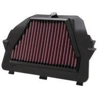China Red Replacement High Flow Air Filter for Yamaha YZF R6 Motorcycle Washable and Reusable for sale