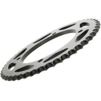 China Custom 44T 46T 47T Motorcycle Racing Rear Sprocket for Kawasaki KLX 150 428 Chain Model for sale