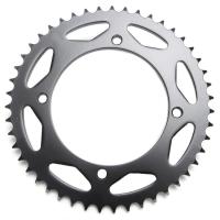 China Custom 44T 46T 47T Motorcycle Racing Rear Sprocket for Kawasaki KLX 150 428 Chain Model for sale