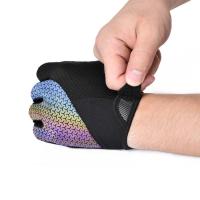 China Customized Logo Full Finger Microfiber Touch Screen Sports Cycling Gloves for Biking for sale