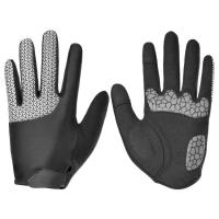 China Customizable Pattern Full Finger Cycling Motor Cycle Gloves Breathable and Shockproof for sale