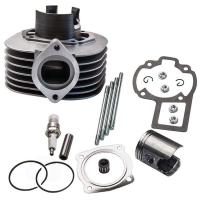 China 49.5mm ATV LT80 Cylinder Kit Piston Ring Gasket Set for Suzuki LT 80 Sample for sale