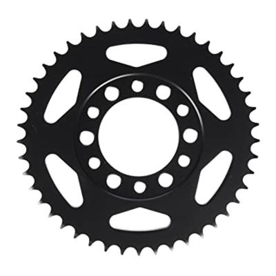 China Custom Steel 37-55T Rear 428 Sprocket for Yamaha YZ80 DT125 DT175 TW200 XT200 XT350 for sale