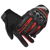 China Microfiber Night Reflective Strip Motorbike Motorcycle Gloves Motocross Gloves Motorcycle for sale