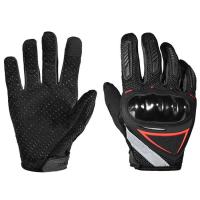 China Microfiber Night Reflective Strip Motorbike Motorcycle Gloves Motocross Gloves Motorcycle for sale