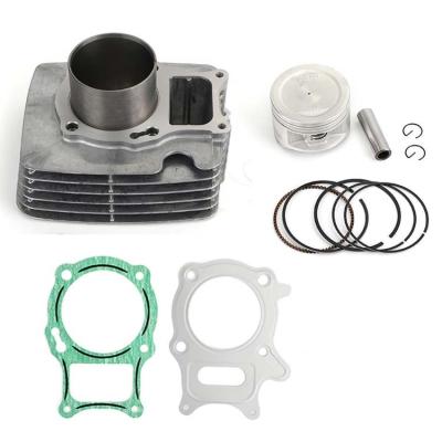 China Natural Color Custom 68.5mm ATV trx250 Cylinder Kit Piston Ring Gasket Set for Honda TRX 250 for sale