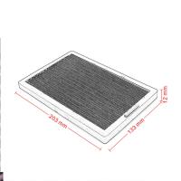 China Rubber Paper Motorcycle Air Filter for Kawasaki Z250 ER250 Ninja300 Z300 ER300 Custom for sale