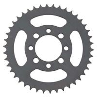 China 45 steel 49 teeth 428 38t motorcycle chain sprocket for Suzuki Kawasaki custom design for sale