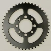 China 45 steel 49 teeth 428 38t motorcycle chain sprocket for Suzuki Kawasaki custom design for sale