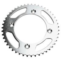 China 45 steel/A3 steel Custom Dirt Bike 49T-56T 420 Chain Sprocket for Honda CR80 CR85 CRF150R for sale