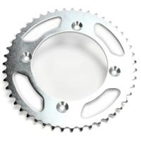 China 45 steel/A3 steel Custom Dirt Bike 49T-56T 420 Chain Sprocket for Honda CR80 CR85 CRF150R for sale