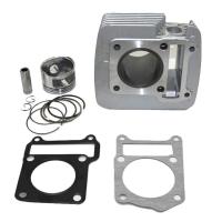 China 54mm Motorcycle YBR125 Cylinder Head Block Piston Gasket Kit for Yamaha YBR 125 for sale