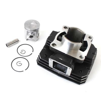 China 56mm Motorcycle RXZ135 Cylinder Block Head Kit Fit for Yamaha RXZ135 Natural Color for sale