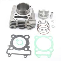 China 74mm Bore Engine Spare Parts Motorcycle Cylinder Piston Gasket Kit for Yamaha YBR 250 for sale