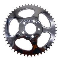 China Custom Chromed 51T 530 Motorcycle Rear Sprocket for Harley Davidson XLH883 XLH1200 Sportster for sale