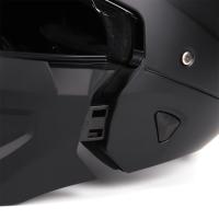 China Custom Removable Chin Bar Classic Motorcycle Full Face Helmet ABS for Replace/Repair for sale
