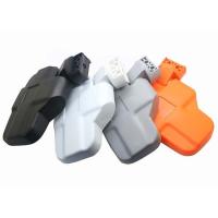 China PP Plastic Colored Reflective UTV Rear View Side Mirrors for UTV ATV Adjustable 1.5
