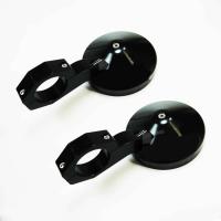 China Custom CNC Aluminum Round Universal Side ATV UTV Rear View Mirror with Convex Mirror for sale