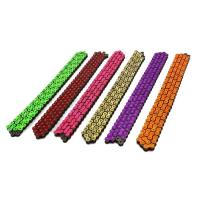 China Custom 420 Colored Motorcycle Chain Customizable Logo and Sample for sale