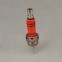 China Red Metal D8TC Three Electrode Spark Plugs for Motorcycles Suitable for sale