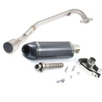 China Customized Modified Stainlsess Steel Straight Pipe Exhaust for Honda PCX 125 150 for sale