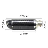 China Customized Modified Stainlsess Steel Straight Pipe Exhaust for Honda PCX 125 150 for sale
