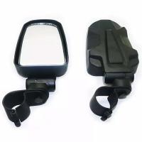 China Custom Universal Retrofit Side View Mirrors for ATV 16.2*11.2cm Glass Size for sale