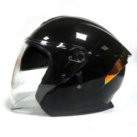 China High Density EPS Liner DOT Approved LED Light Open Face Helmets for XL Motorcycles for sale